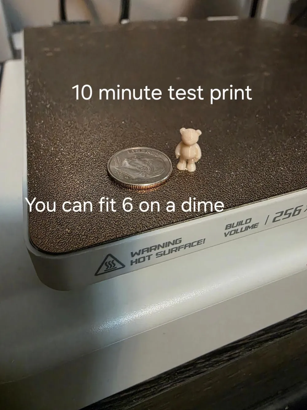 Tiny Teddy Bear 10 MIN Test Print - Free 3D Print Model - MakerWorld