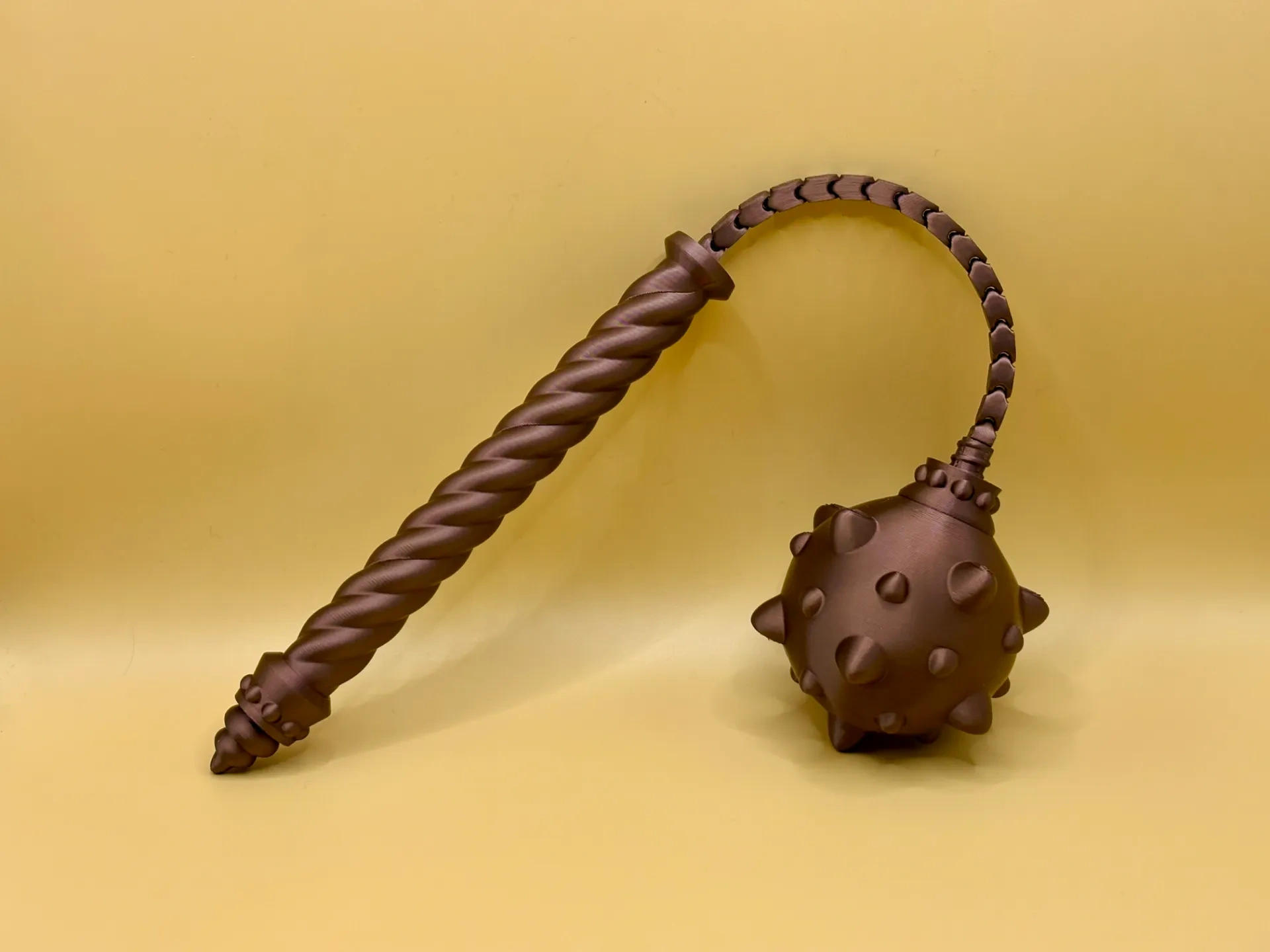 Retractable Meteor Hammer (Dual Form) by SOFUN_ART MakerWorld: Download ...