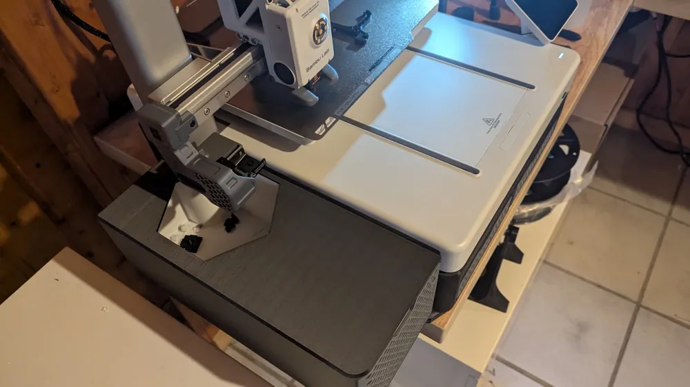 Bambu Lab A1 Riser with Two Drawers and Plate Storage by HarzFear ...