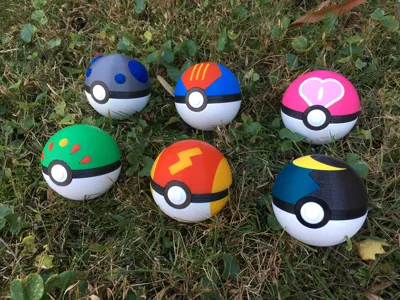 pokeball | Collection - MakerWorld: Download Free 3D Models
