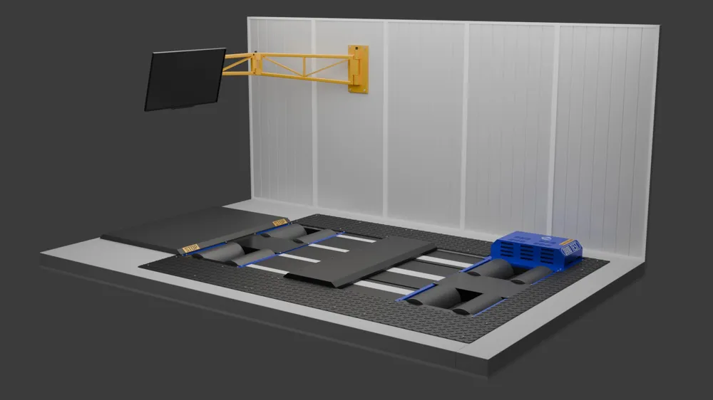 Miniature Dyno Test Center Diorama, 1:18 Scale by Wilhelmus MakerWorld ...