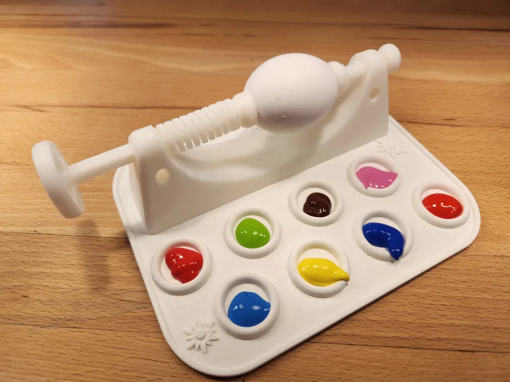 Egg dyeing machine Easter - Free 3D Print Model - MakerWorld