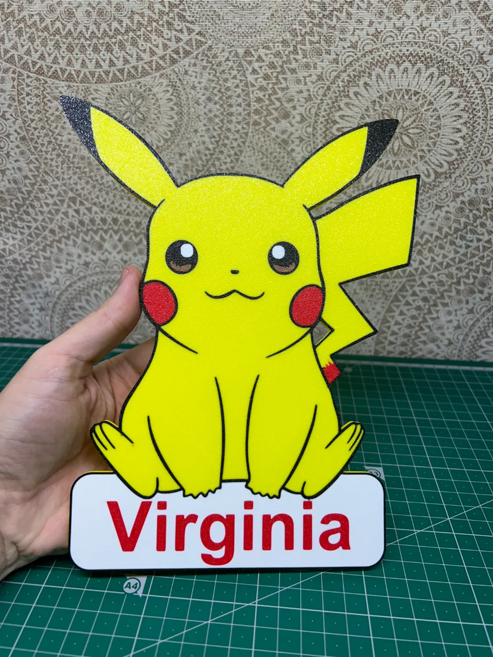 pikachu personalizable by artesania3d - MakerWorld