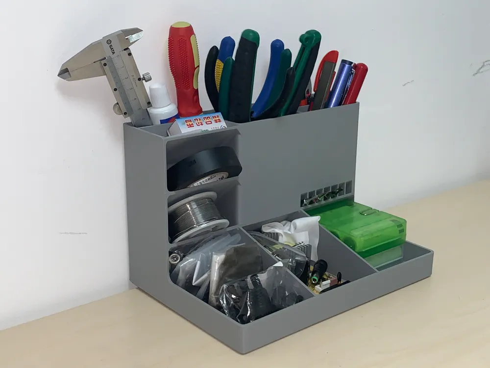 desk tool organizer by Dk.B MakerWorld: Download Free 3D Models