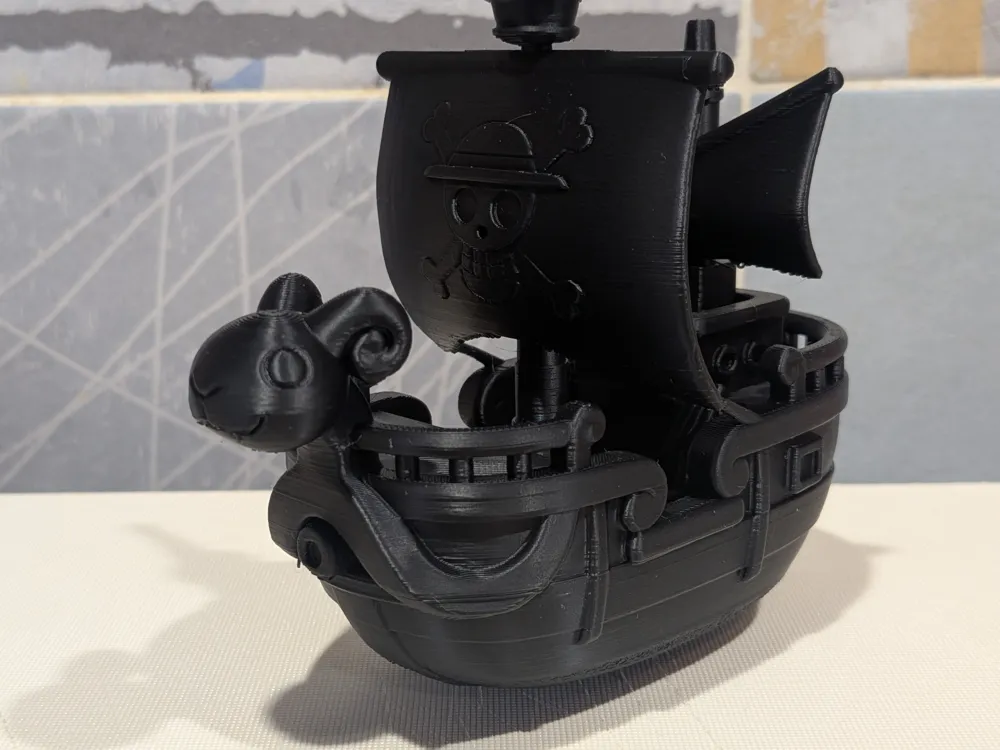 Nave Pirata Chibi (Ispirata alla Going Merry)–Cute - Free 3D Print ...