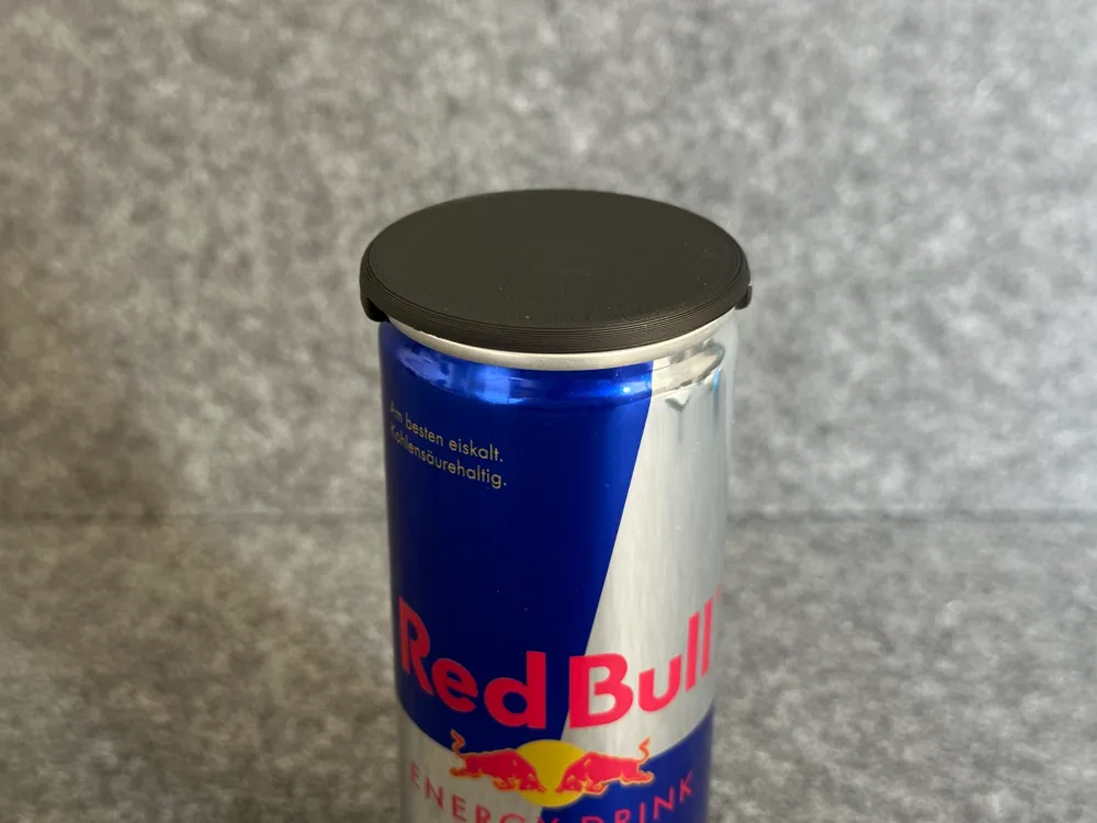 Red Bull cap - snap on by The Spirit - MakerWorld