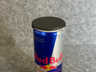 Red Bull cap - snap on by The Spirit - MakerWorld