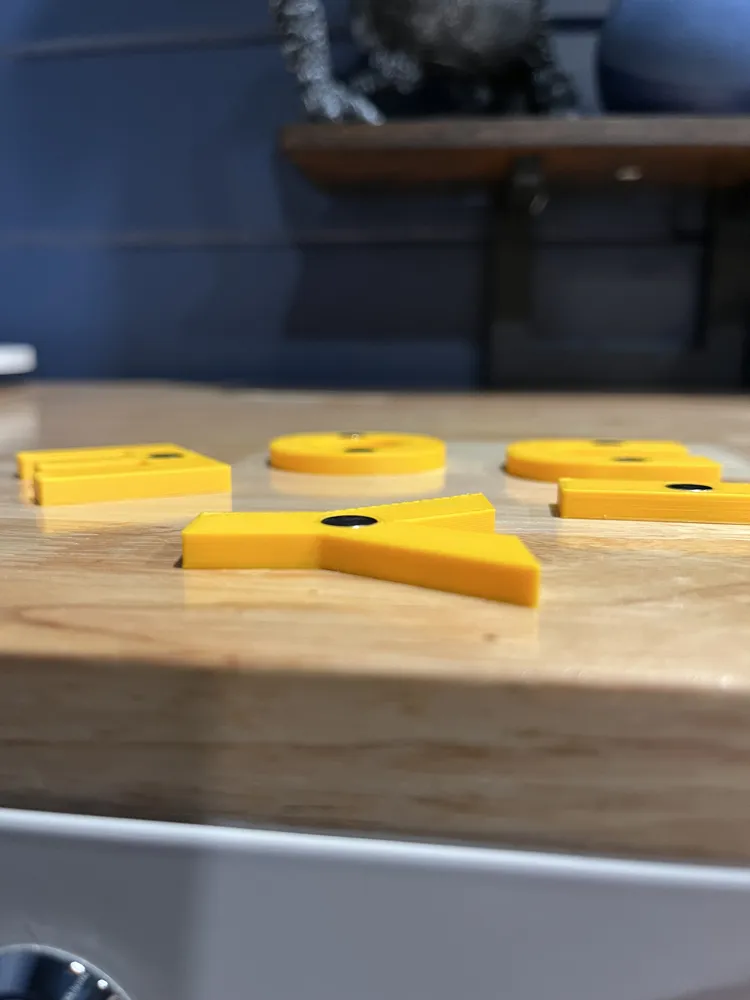 Alphabet Letter Fridge Magnets - no glue required! - Free 3D Print ...