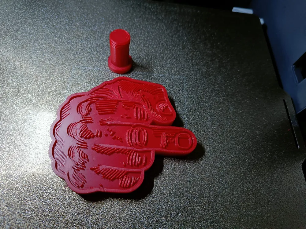 The Middle Finger Stamp (Graffiti Style) by Piuppi MakerWorld: Download ...