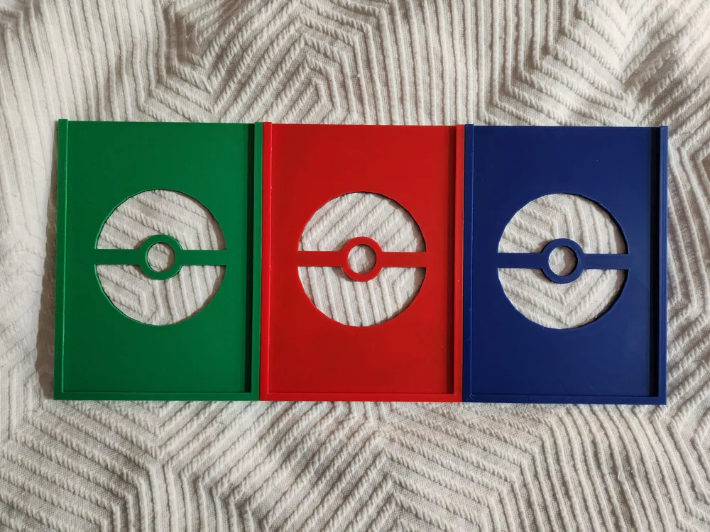 2020+ Pokemon Jumbo Card Holder - 3 Card Display - Free 3D Print Model ...
