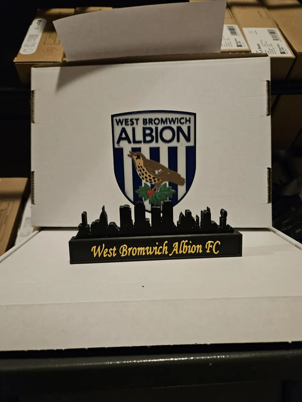 West bromwich albion fc skyline Display - Free 3D Print Model - MakerWorld
