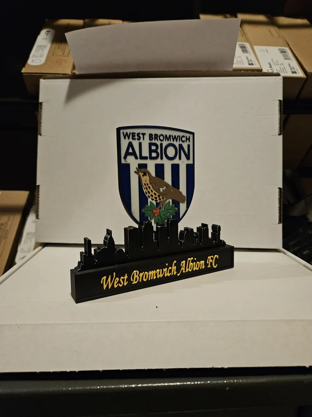 West bromwich albion fc skyline Display - Free 3D Print Model - MakerWorld