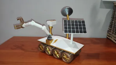 Mini Mars Rover by ImpacterDIY - MakerWorld