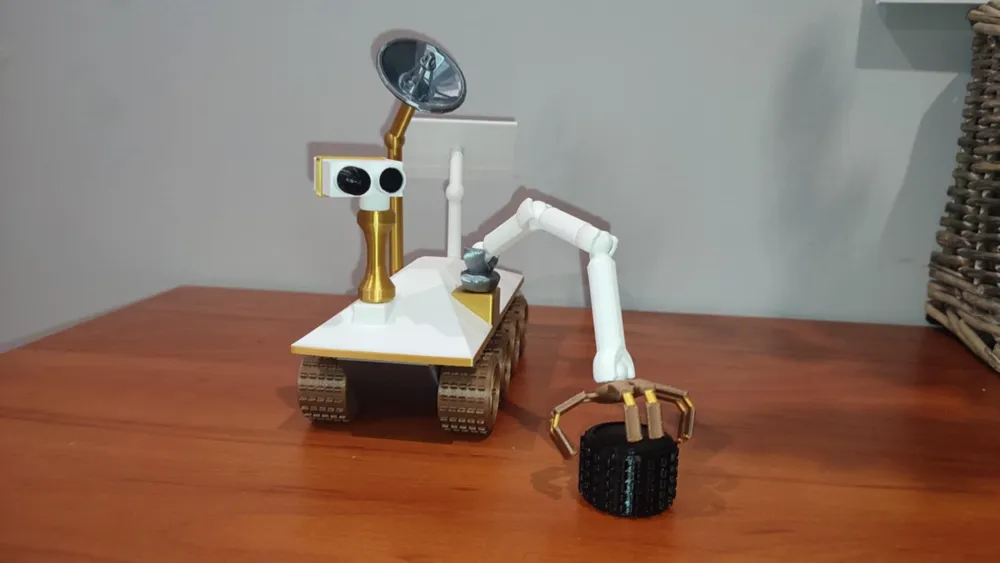 Mini Mars Rover By Impacterdiy Makerworld Download Free 3d Models