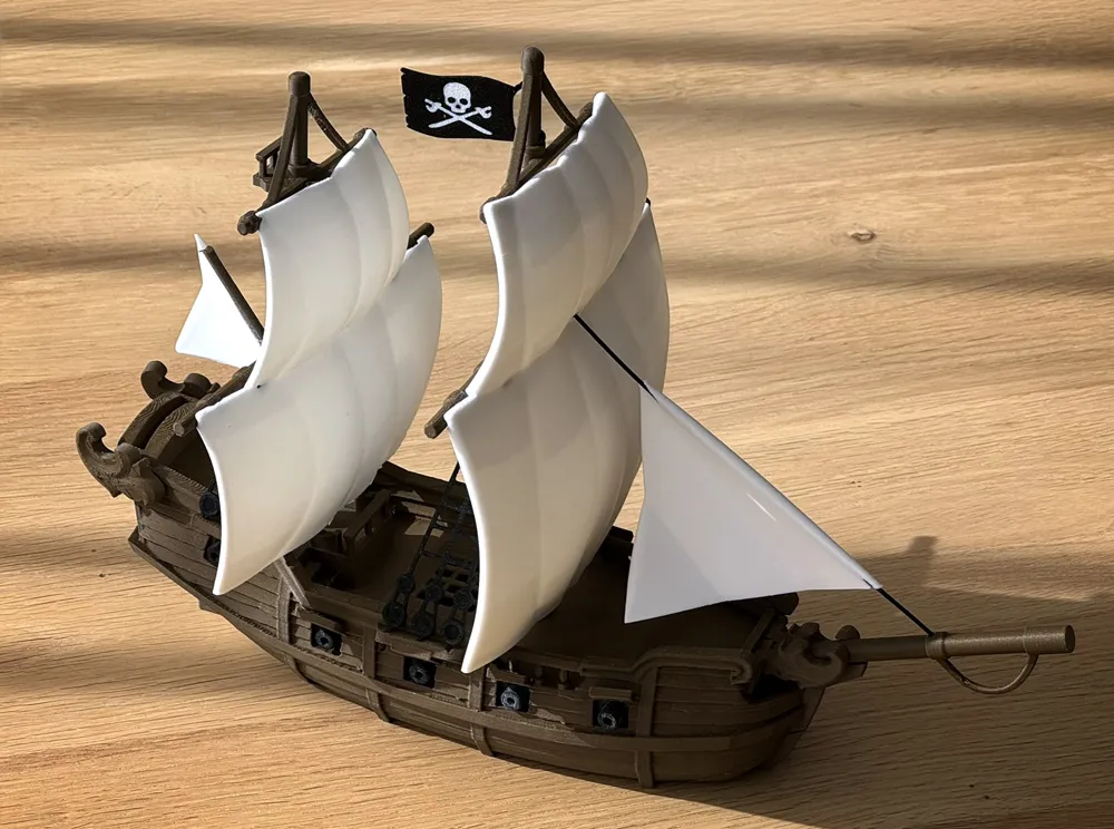 Pirate Ship Coin Bank – Treasure Keeper by Structales - Roadrunner4d ...