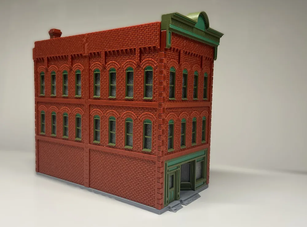 Spencer Gebäude 1899, Spur H0 – Kostenloses 3D-Druckmodell – MakerWorld