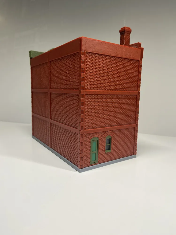 Spencer Gebäude 1899, Spur H0 – Kostenloses 3D-Druckmodell – MakerWorld