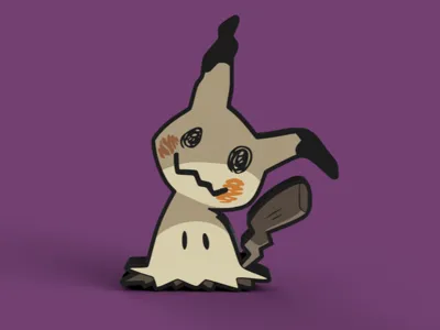 mimikyu 3d print model download - MakerWorld