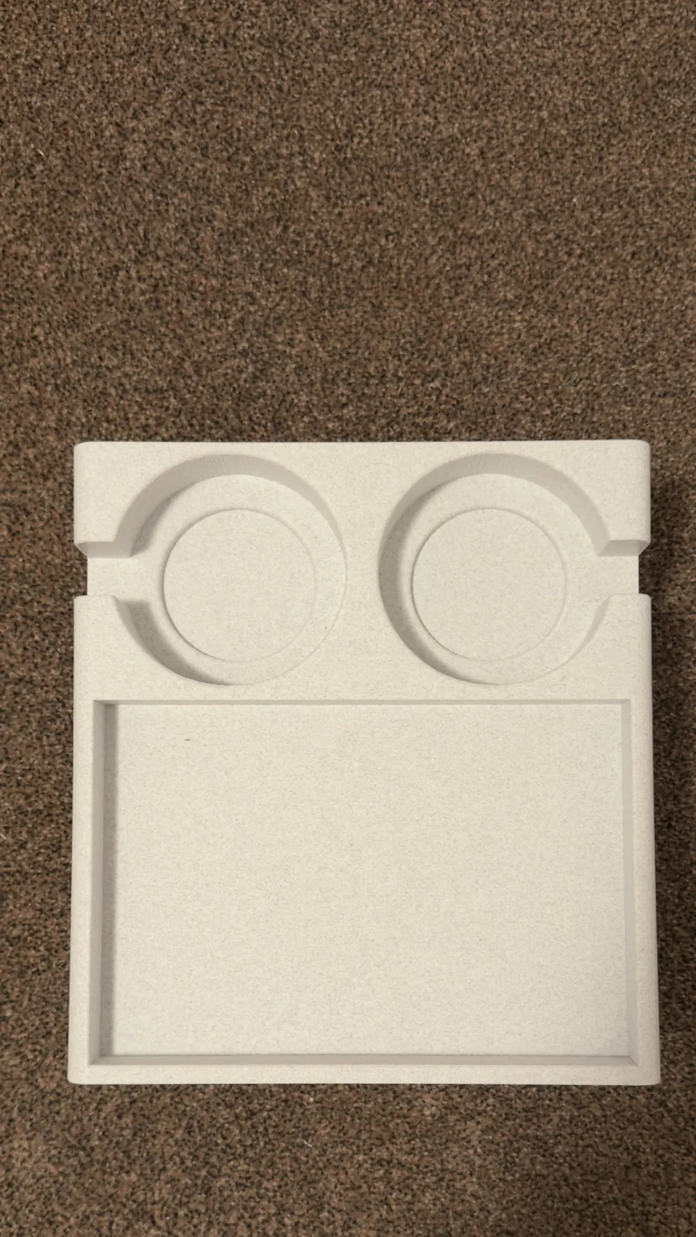 Couch arm cupholder and remote tray - Free 3D Print Model - MakerWorld