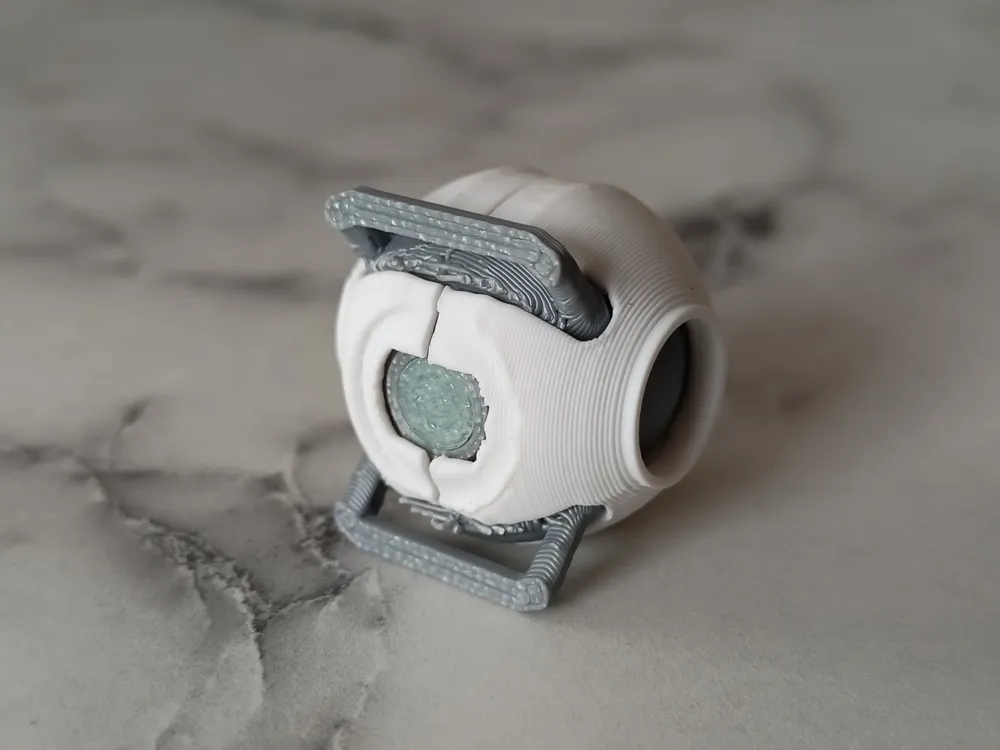 Portal Wheatley keychain - Free 3D Print Model - MakerWorld