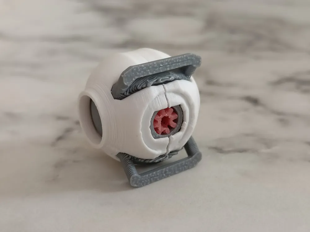 Portal Wheatley keychain - Free 3D Print Model - MakerWorld