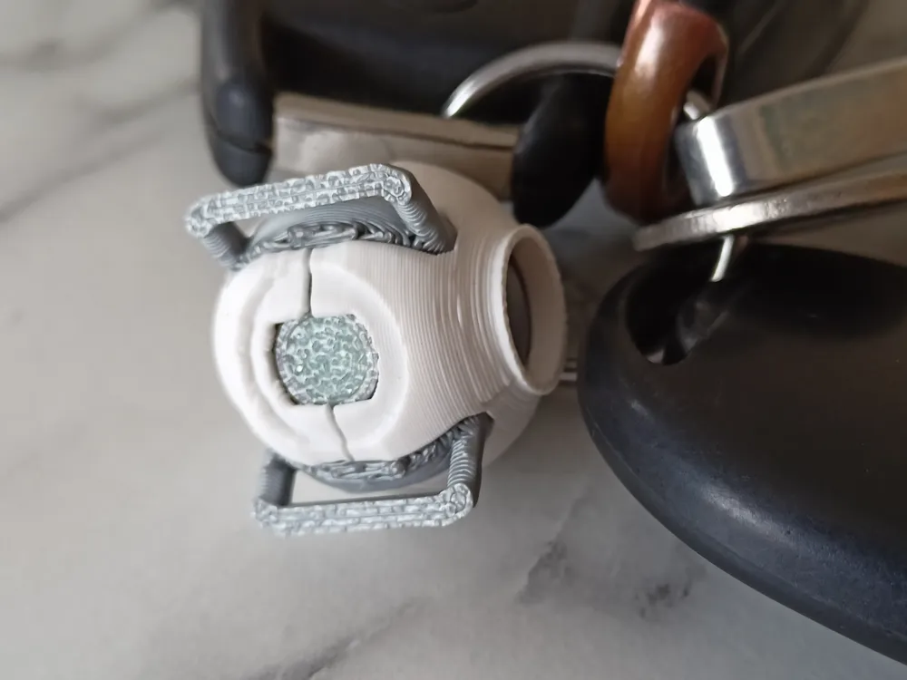 Portal Wheatley keychain by Dario MakerWorld: Download Free 3D Models