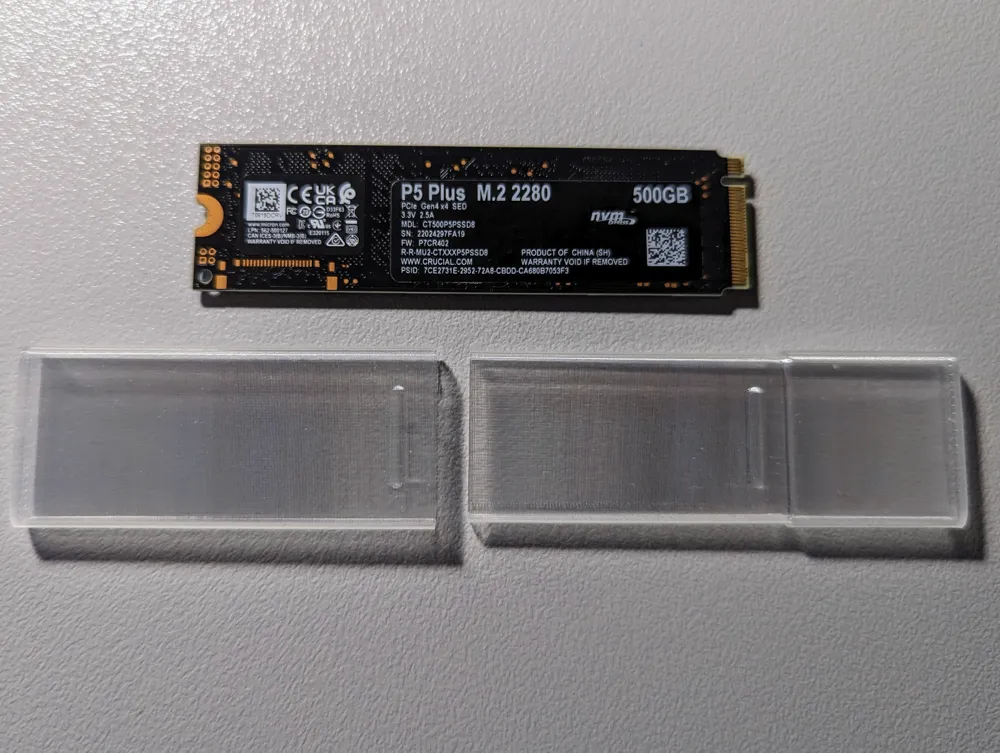 Case for M.2 SSD (size: 2280) - Free 3D Print Model - MakerWorld