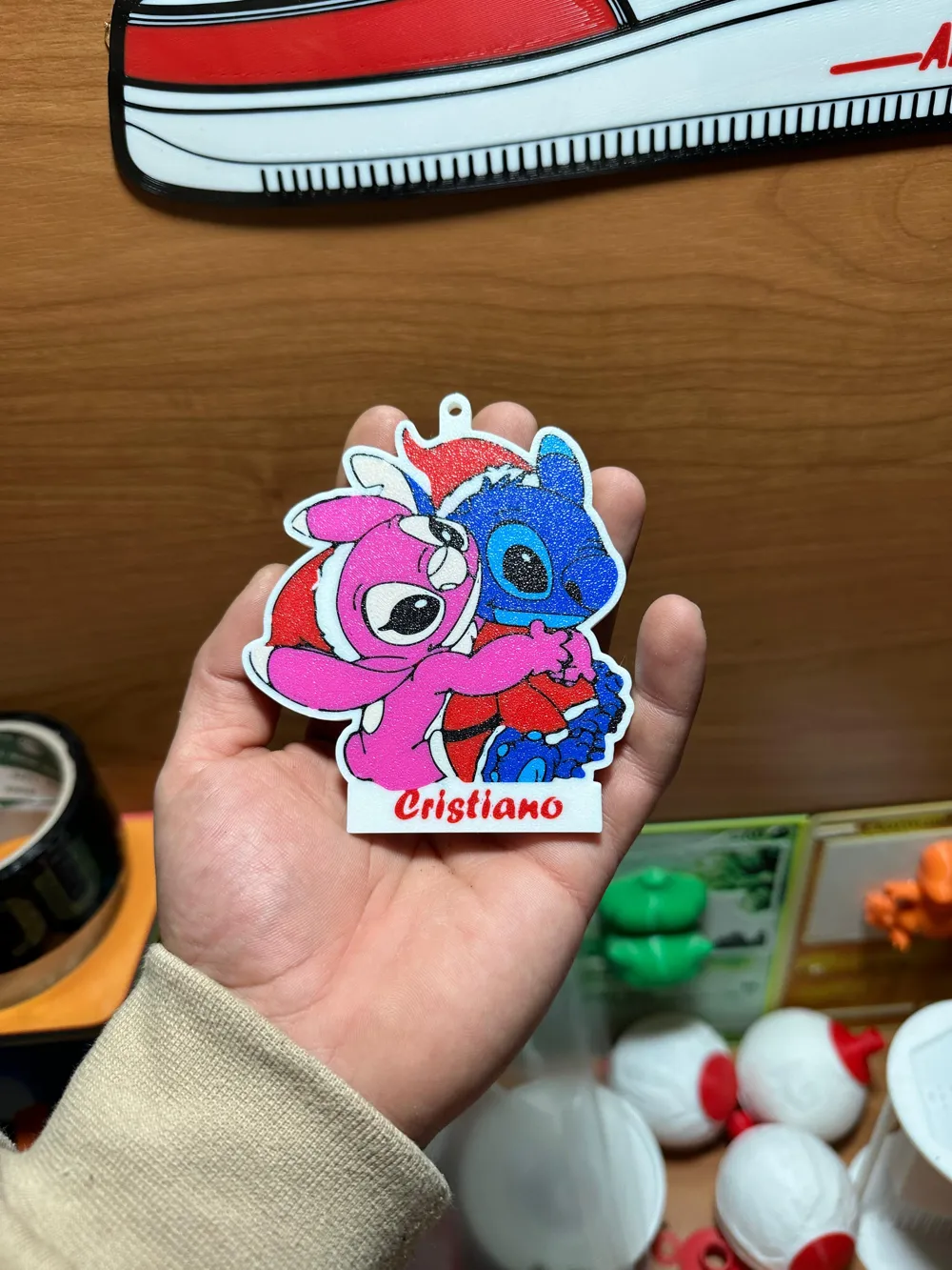 Custom Stitch & Angel Ornament Cute by DIMENSÃO 3D MakerWorld: Download ...