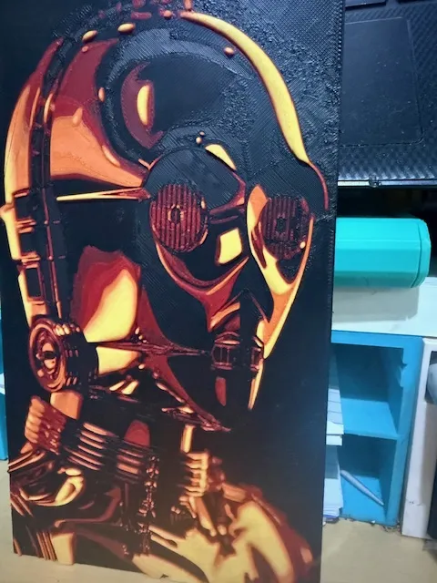 Star Wars C3PO droid - Free 3D Print Model - MakerWorld