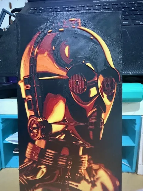 Star Wars C3PO droid - Free 3D Print Model - MakerWorld