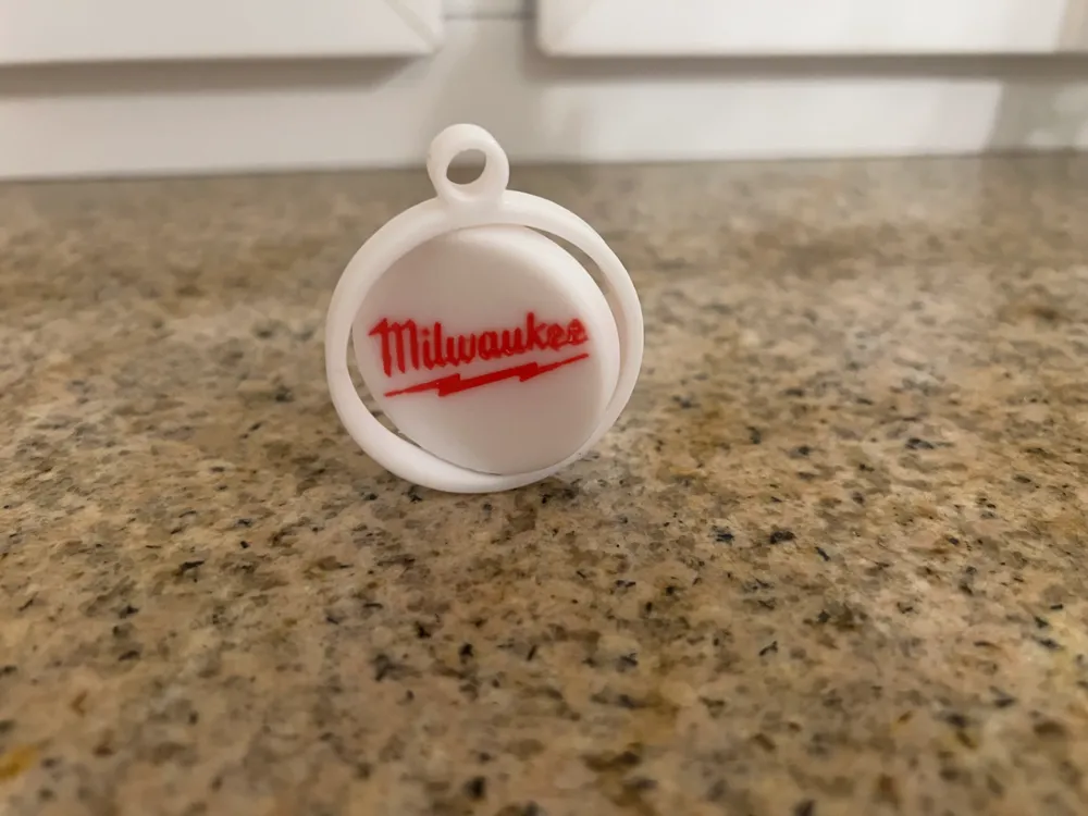 Milwaukee gyro keychain by kobosiek - MakerWorld