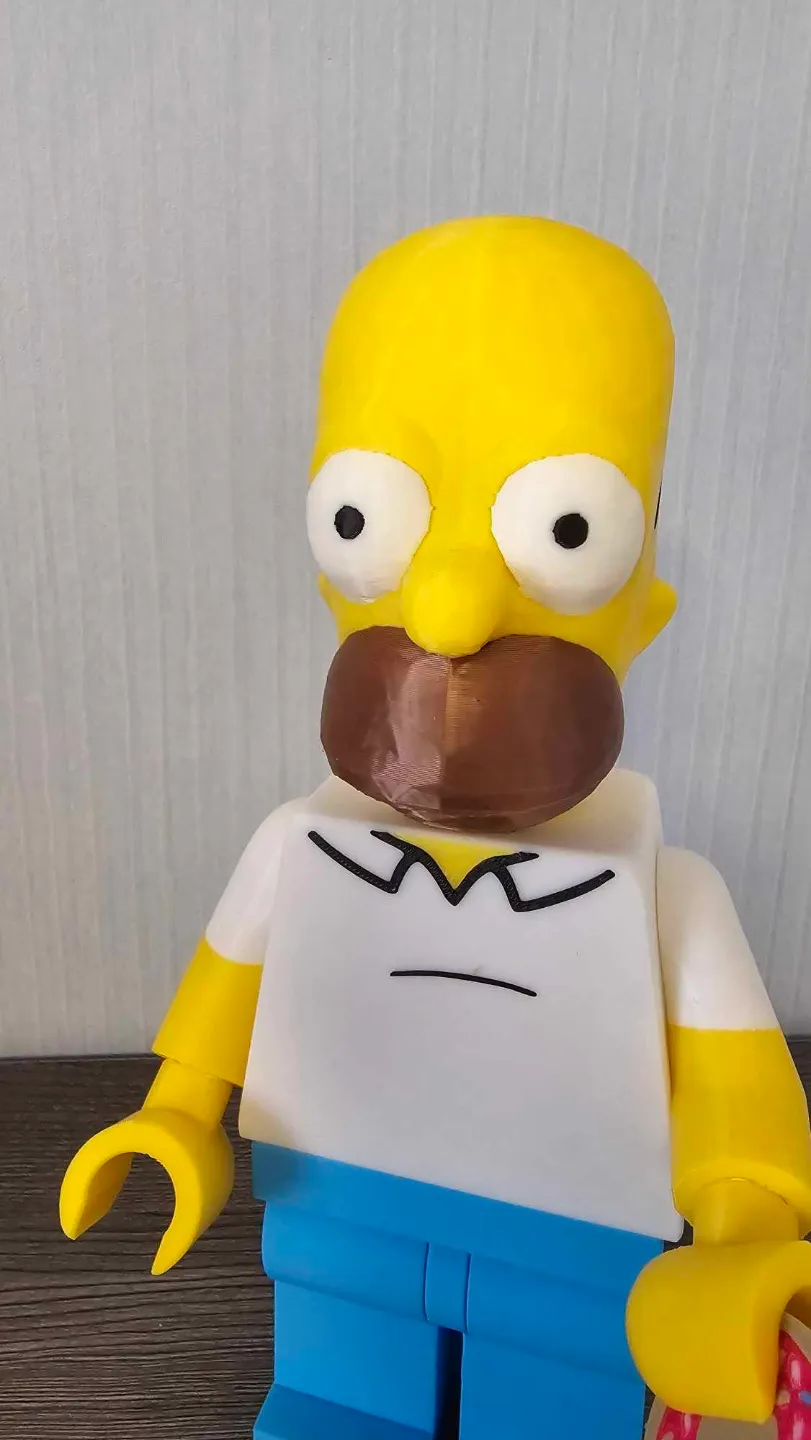 Big Brick * The Simpsons * Homer Simpson by cBoLsmUiEc - MakerWorld