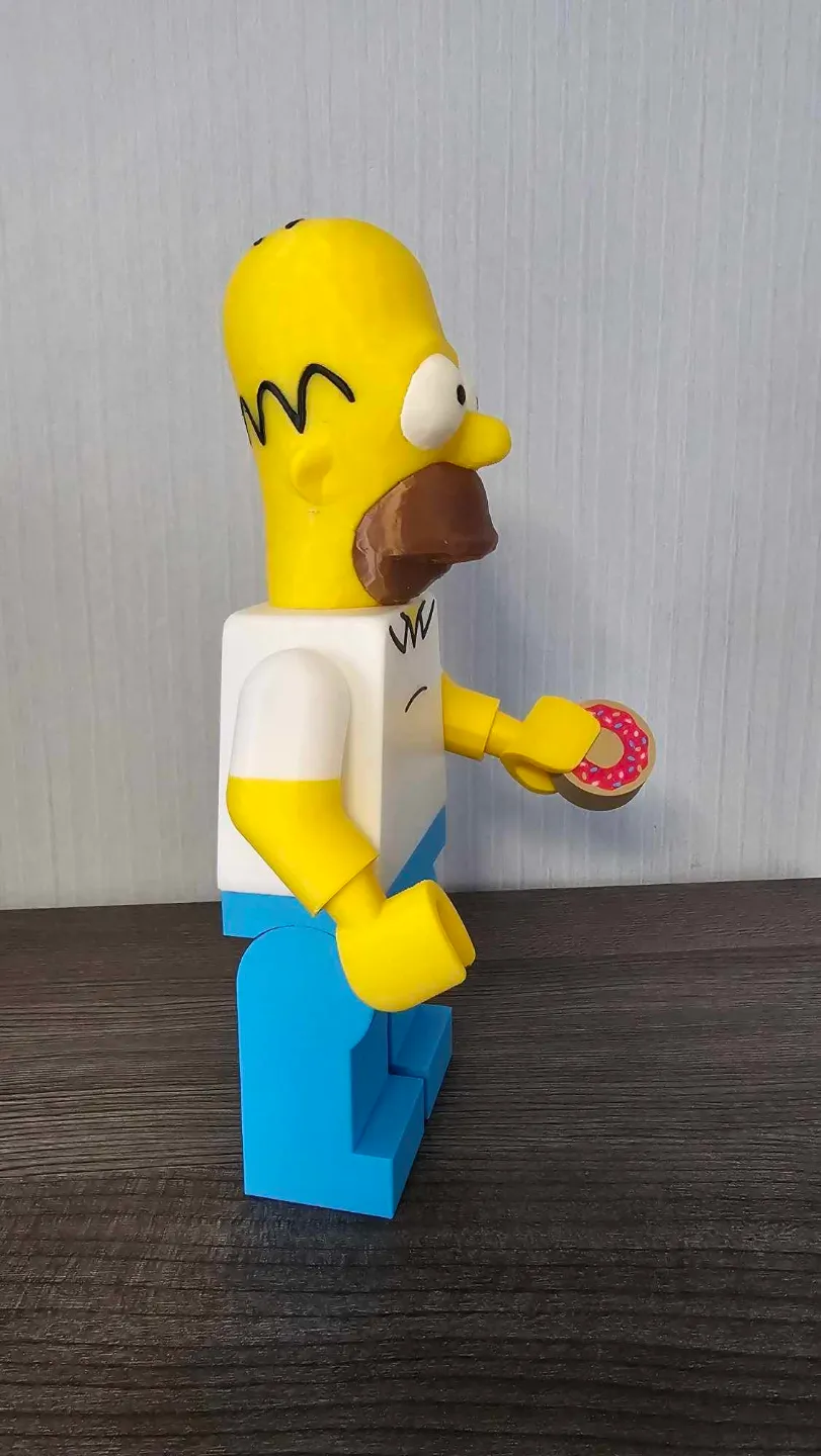 Big Brick * The Simpsons * Homer Simpson by cBoLsmUiEc - MakerWorld