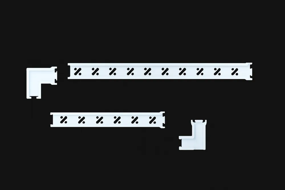 Minimal LED Strip Hoder for (LED 10mm) - Free 3D Print Model - MakerWorld