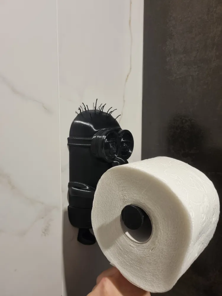 Minions toilet paper holder - Free 3D Print Model - MakerWorld
