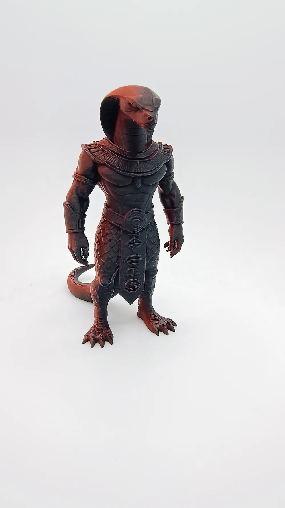 Snake Guardian of the Desert Temple - Free 3D Print Model - MakerWorld