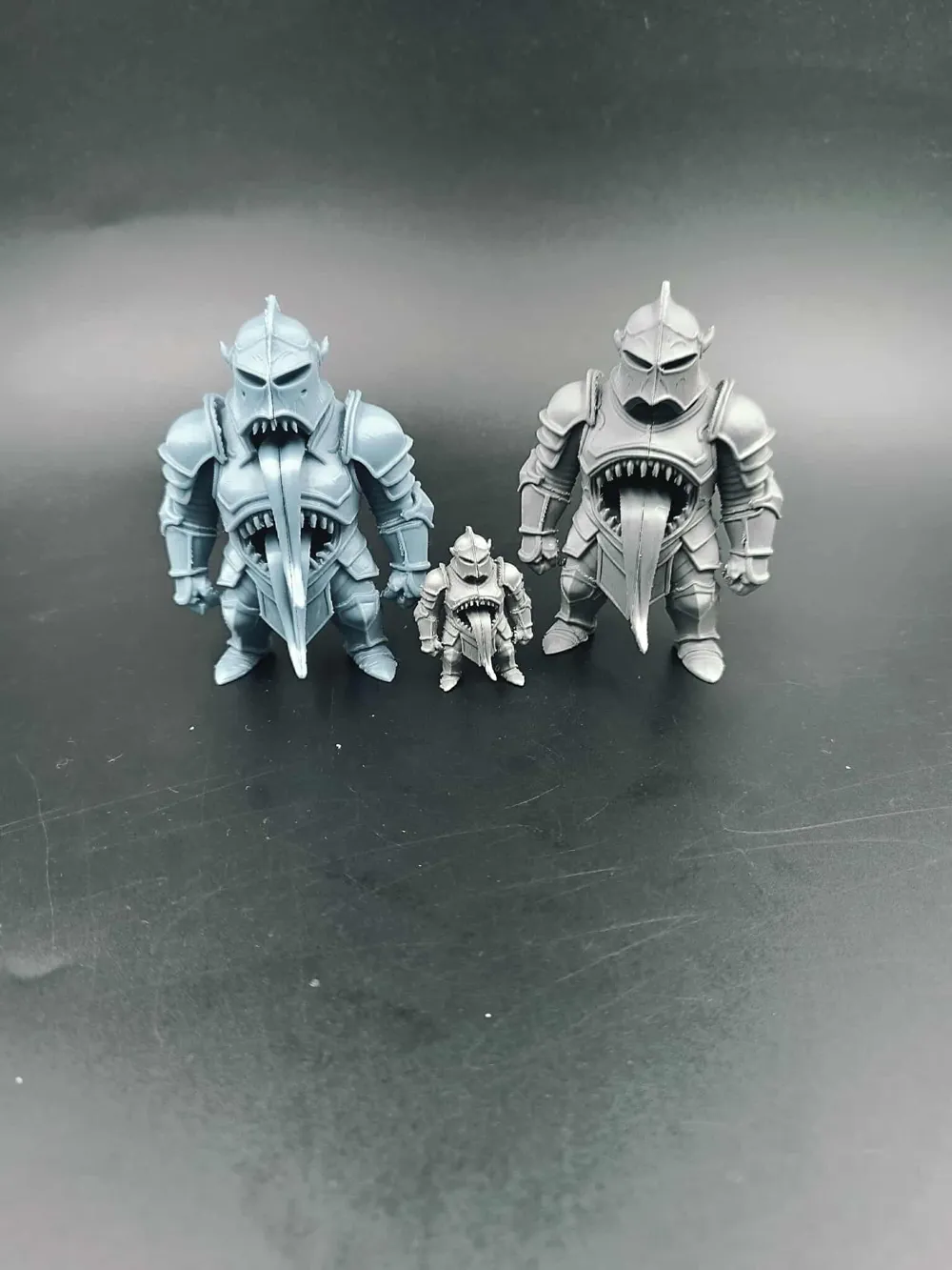 The Armor Mimic – Living Steel - Monster - D&D by drakeforge3d MakerWorld: Download Free 3D Models