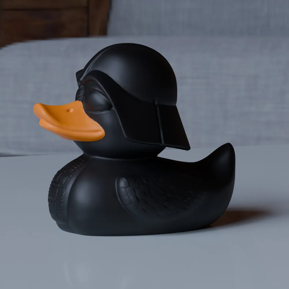 Darth Vader Rubber Duck Funny Star Wars Toy Ducky by johnnyTbird ...