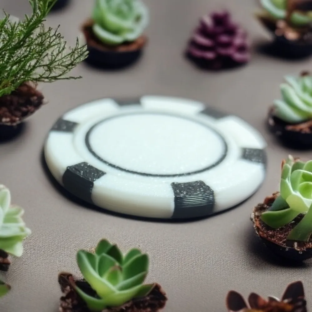 Fidget Poker Chip by OfficineCasperLAB - MakerWorld