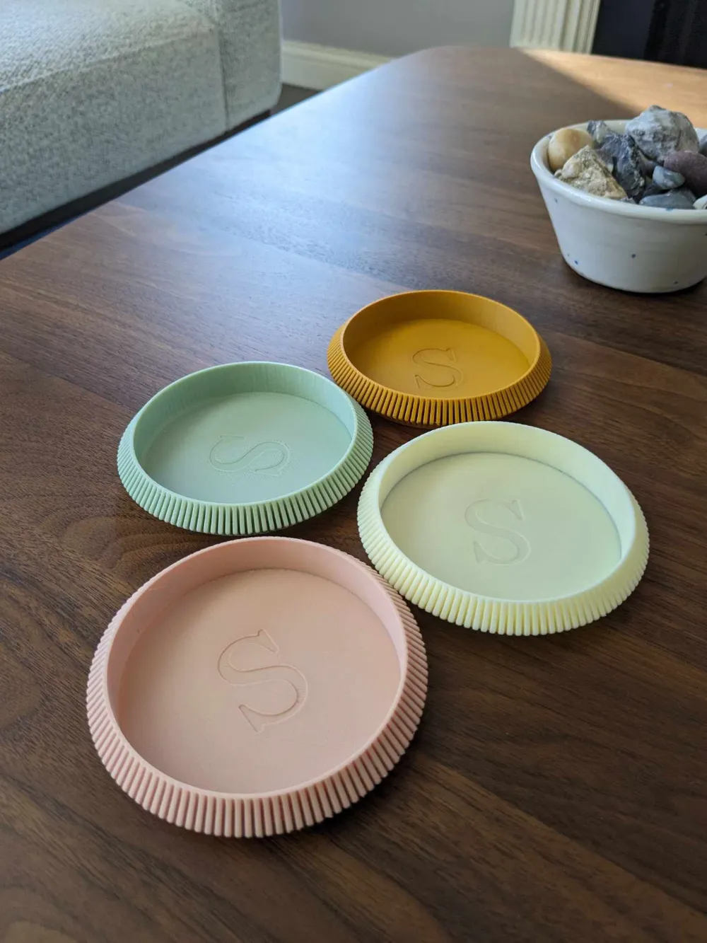 Stacking Mid Century Modern Coasters - MCM by JSchwieb - MakerWorld