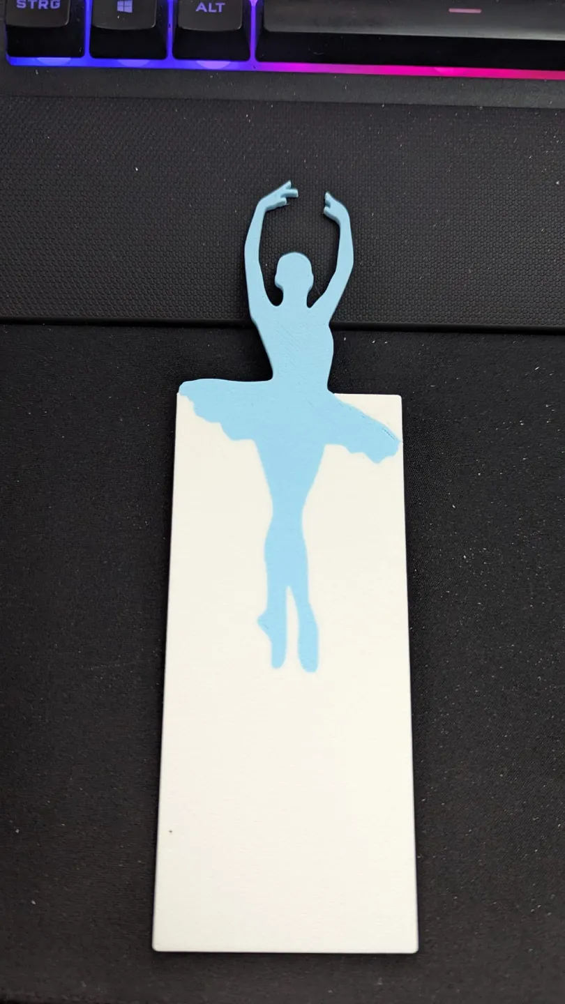 Ballet Bookmark by Gearone - MakerWorld