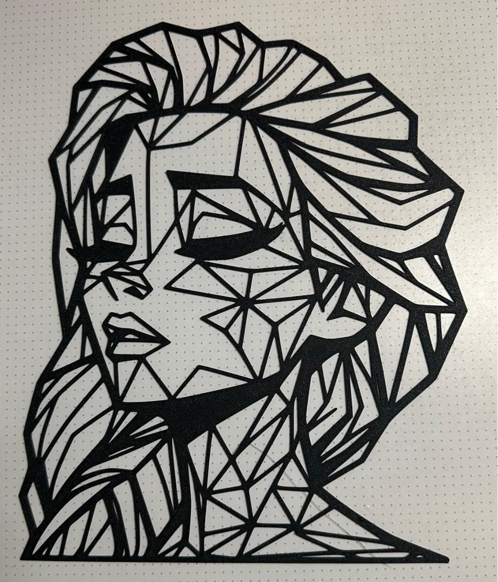 Elsa / Ice Queen (Frozen) Line Art / Wall Art by D_Designs - MakerWorld