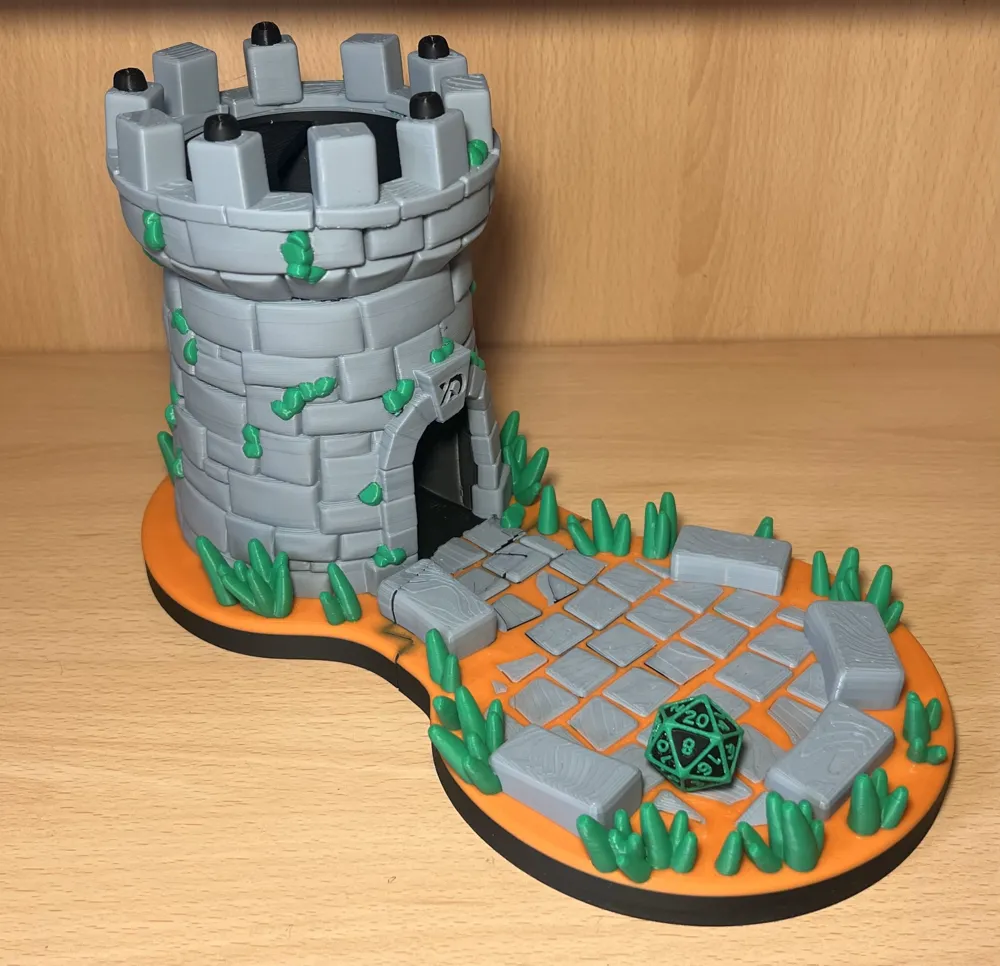 DnD dice Tower by maXDenis MakerWorld: Download Free 3D Models