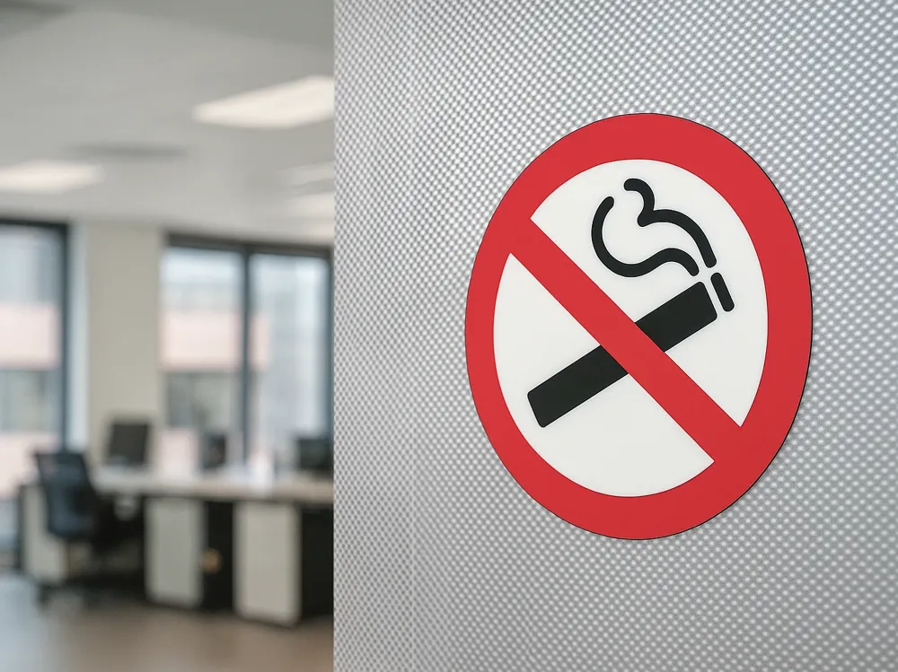 3D-Printed “No Smoking” Sign by GAF 3D MakerWorld: Download Free 3D Models