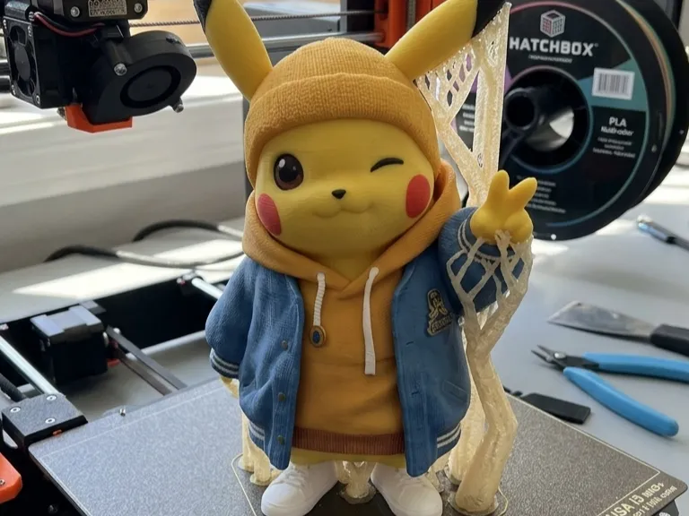 Pokemon Pikachu Urban Vibes street edition - Modello di stampa 3D ...