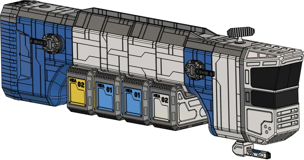 Shipyard - Modular Ship Creator Kit by polymech3d MakerWorld: Download ...