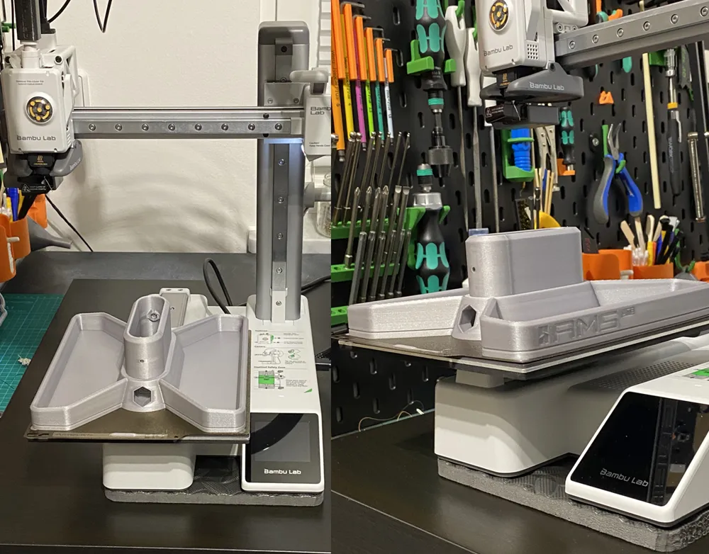 AMS lite vertical Stand Holder by eds_3d_shop MakerWorld: Download Free ...