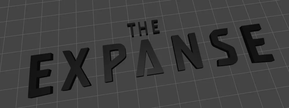 The Expanse display letters by Dream MakerWorld: Download Free 3D Models