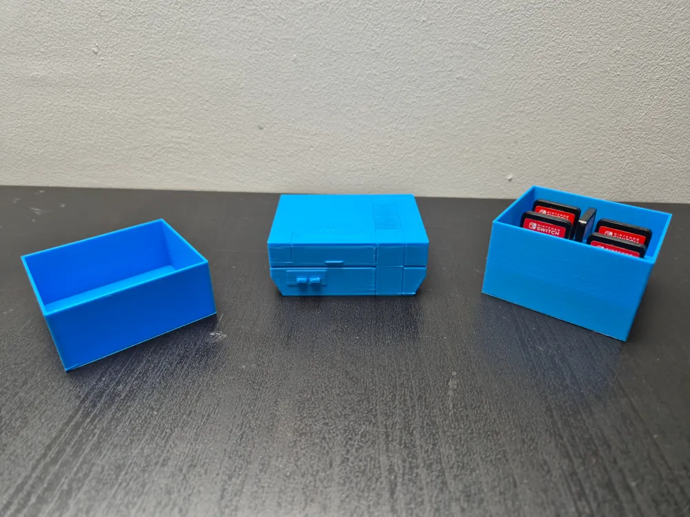 Small NES Console Storage Box by Squared Potato Prints - MakerWorld