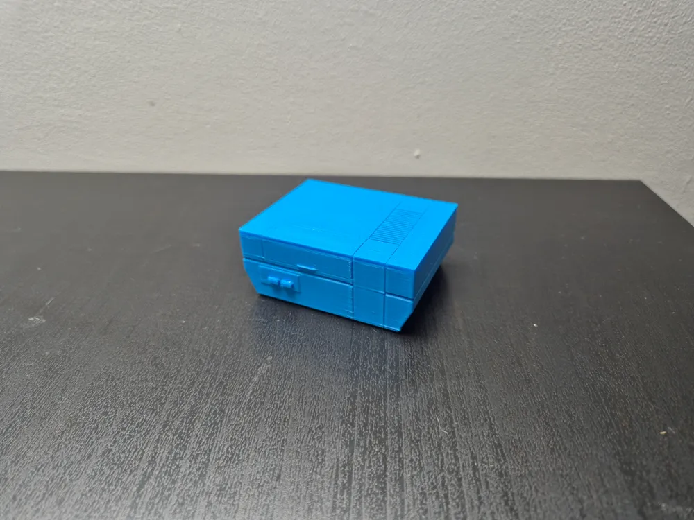 Small NES Console Storage Box by Squared Potato Prints - MakerWorld